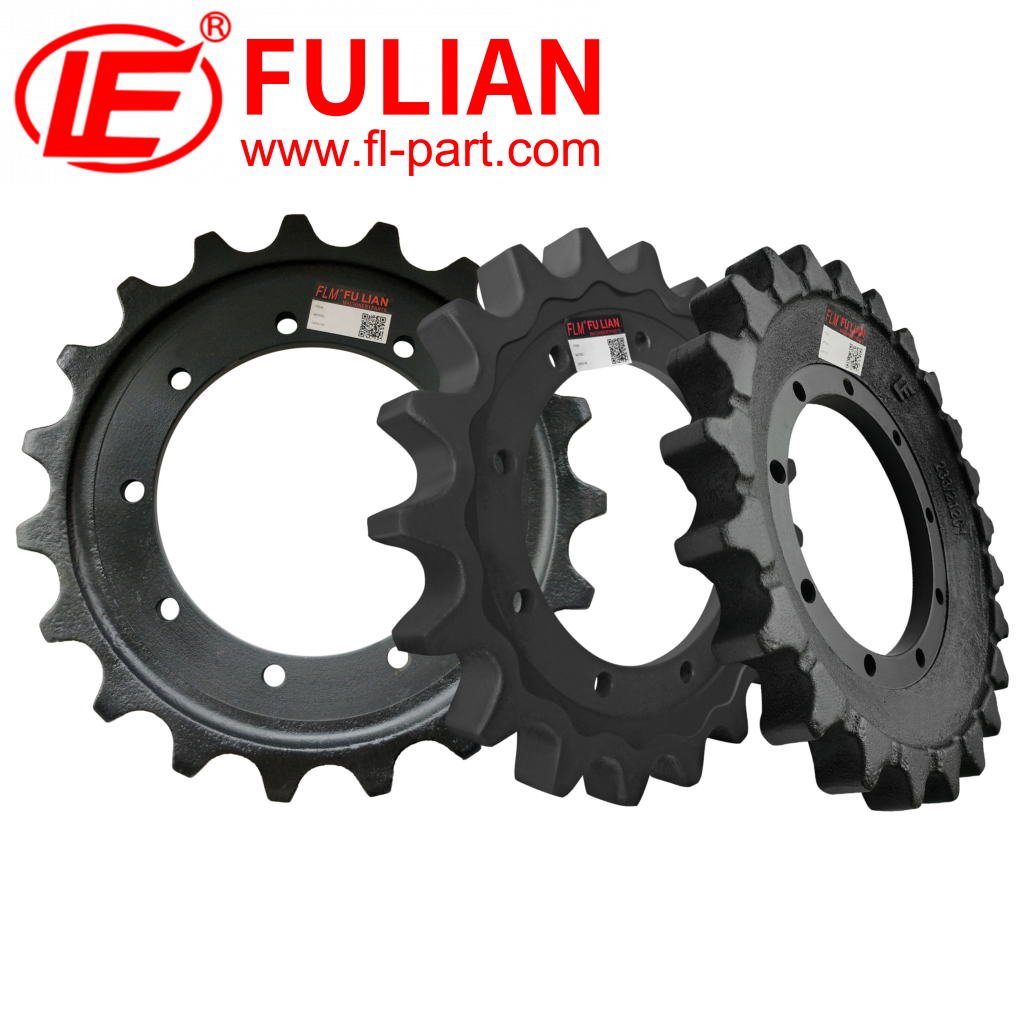 For JCB 801.6 Sprocket Mini Excavator Parts - FULIAN Machinery Parts ...