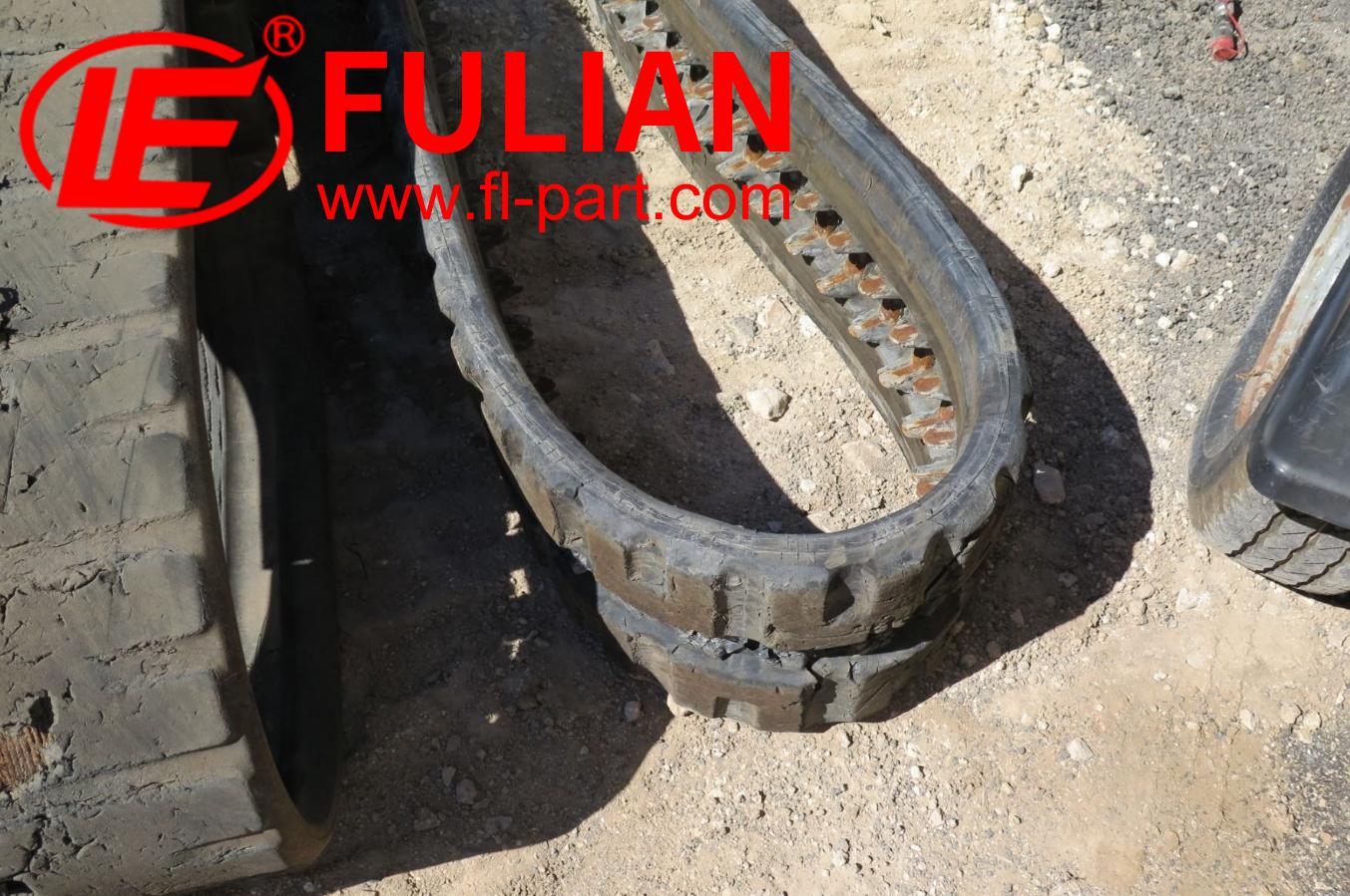 How do you fit rubber tracks to an excavator? - FULIAN Machinery Parts ...